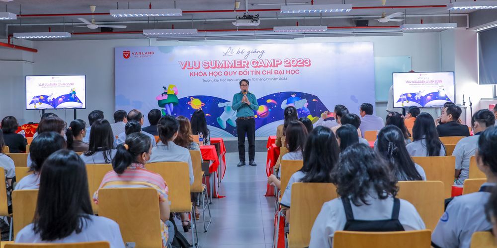 Closing Ceremony of VLU Summer Camp 2023: A meaningful Summer Experience at Van Lang University