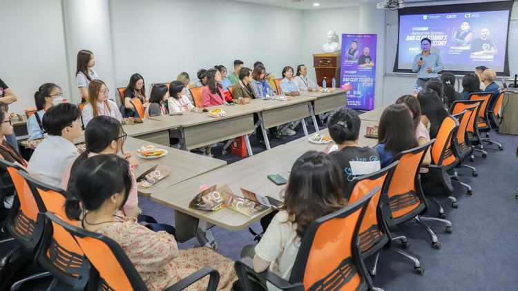 Creative Technology students explore the VFX industry with Bad Clay Studio