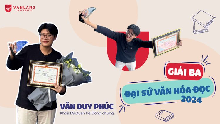 Van Lang University PR Student Wins Third Prize at National Reading ...
